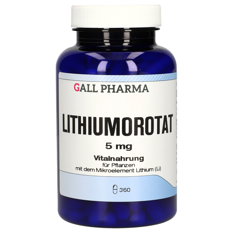 Buy Lithium 1 mg | Pure Lithium by Gall Pharma