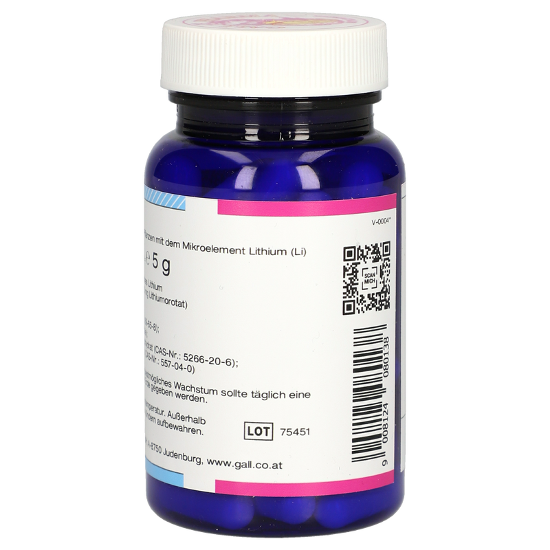 Buy Lithium 1 mg | Pure Lithium by Gall Pharma