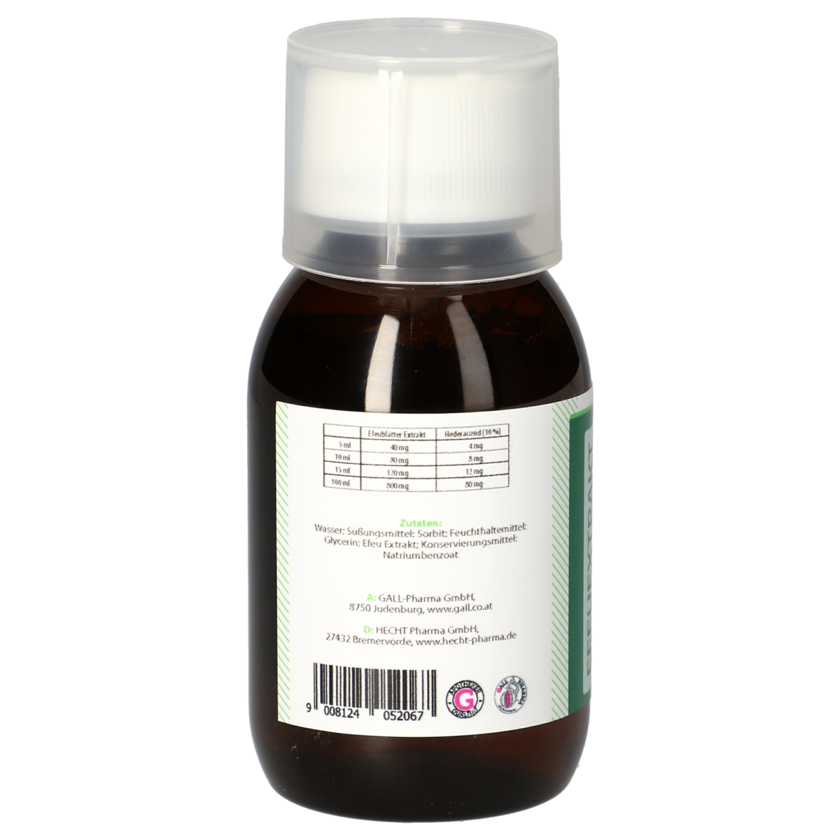 Ivy Extract Syrup | 100 ml | 08430059