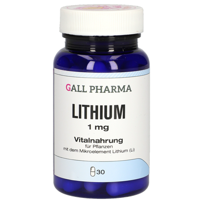 Buy Lithium 1 mg | Pure Lithium by Gall Pharma