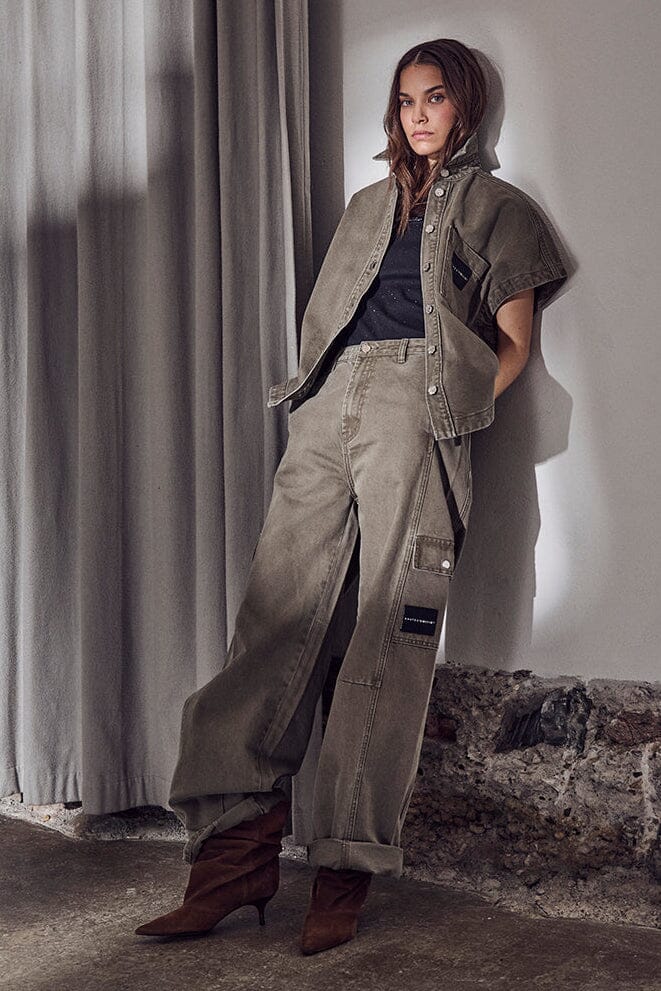 HAUTE L'AMITIE HL10764 Enigma Pocket Tall Pants | XS | 011084680102
