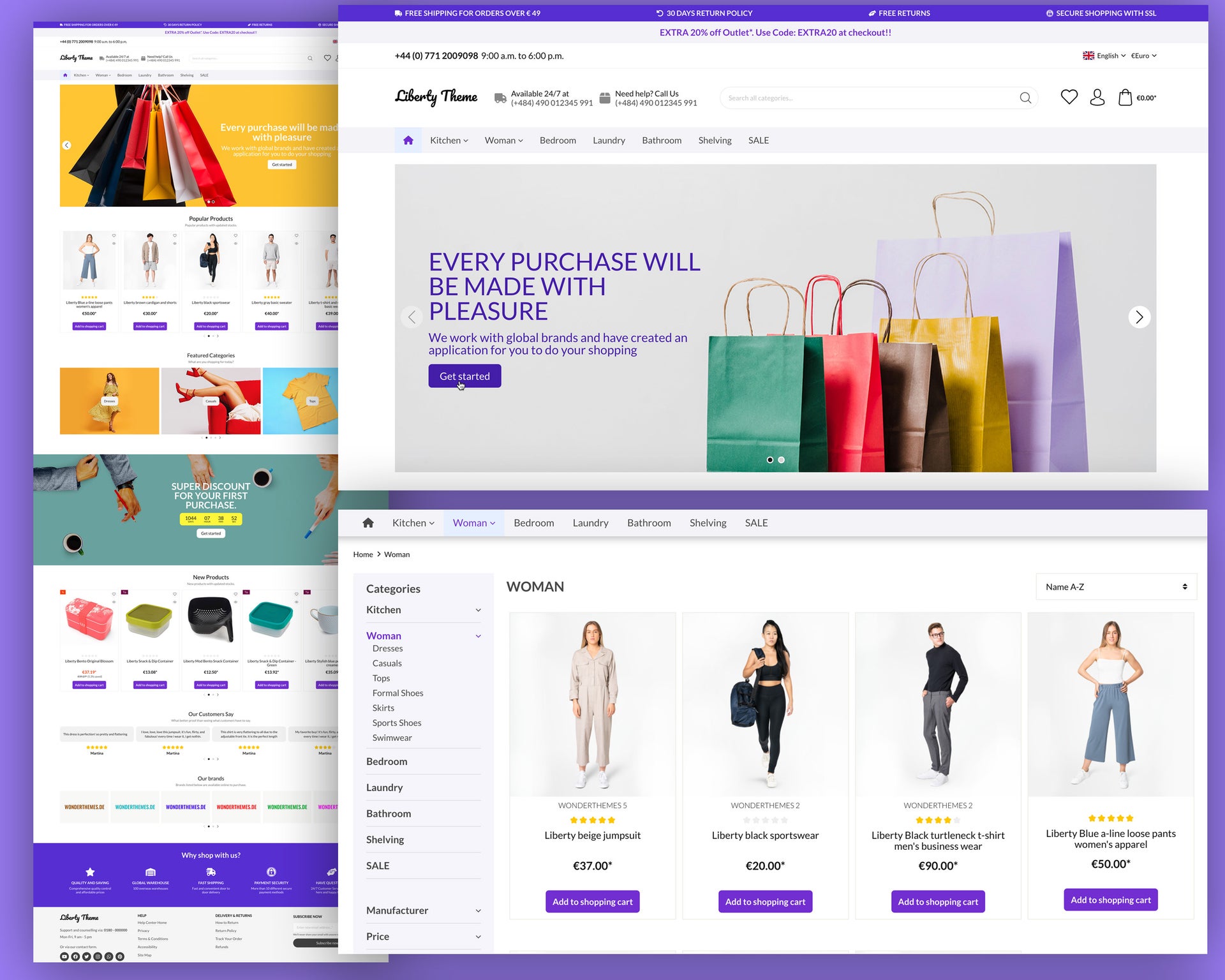 Themes for Shopware
